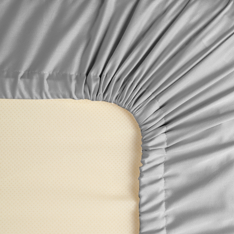 Cool max cotton elastic fitted bed sheets